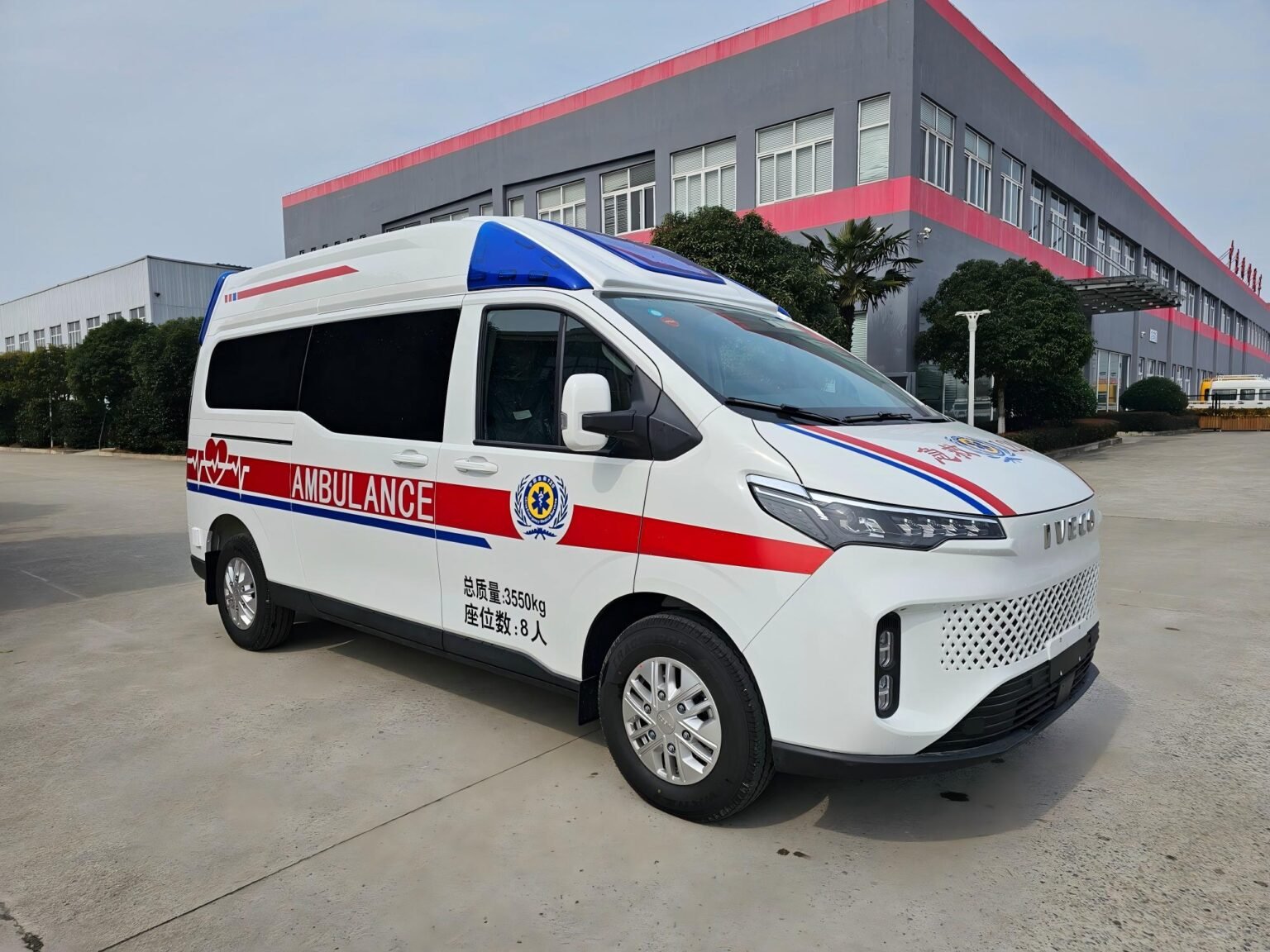 Iveco Daily Long Wheelbase Ambulance China Automotive - iChelaba Motor